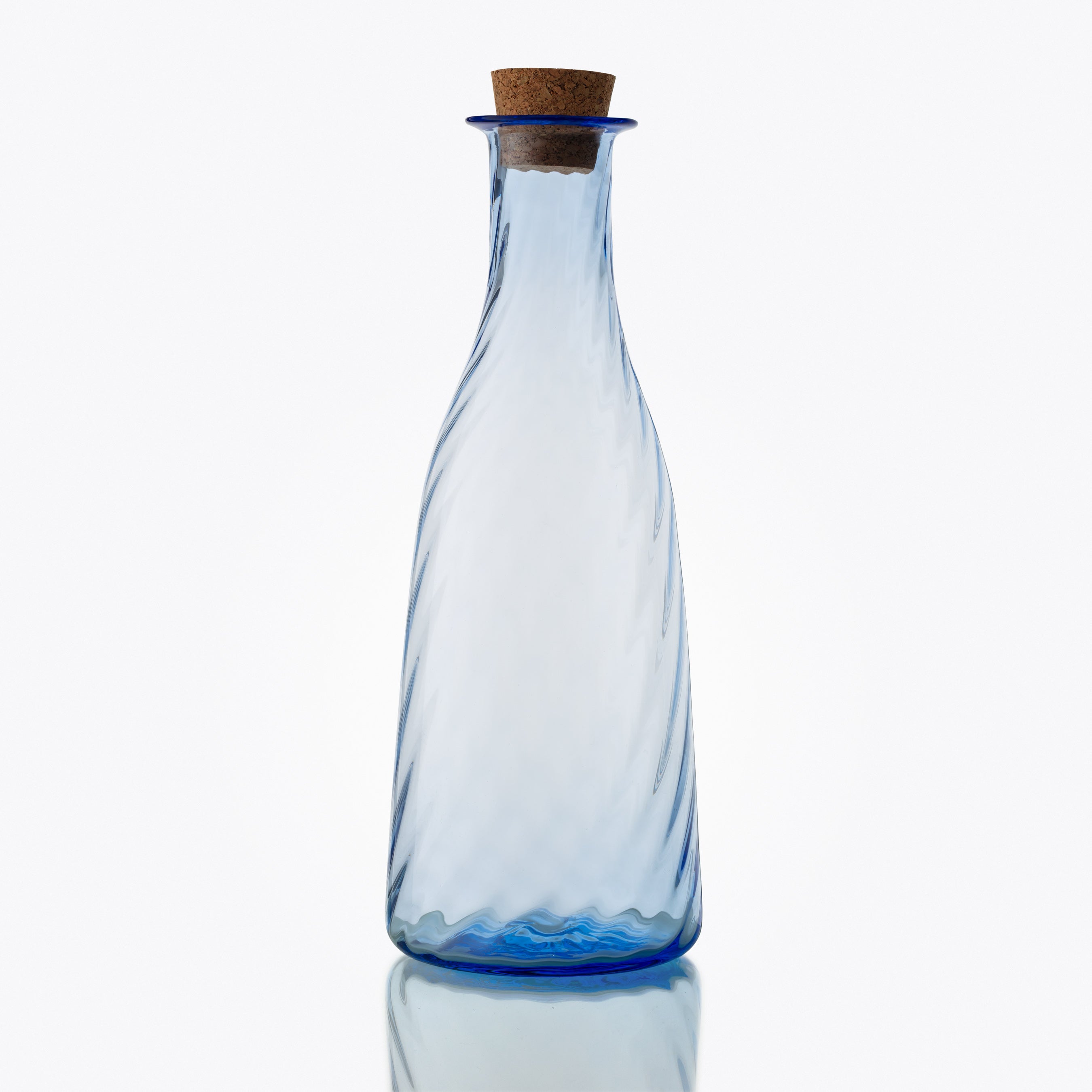 Summer Glass Bottle, Blue – Baltic Sea Glass