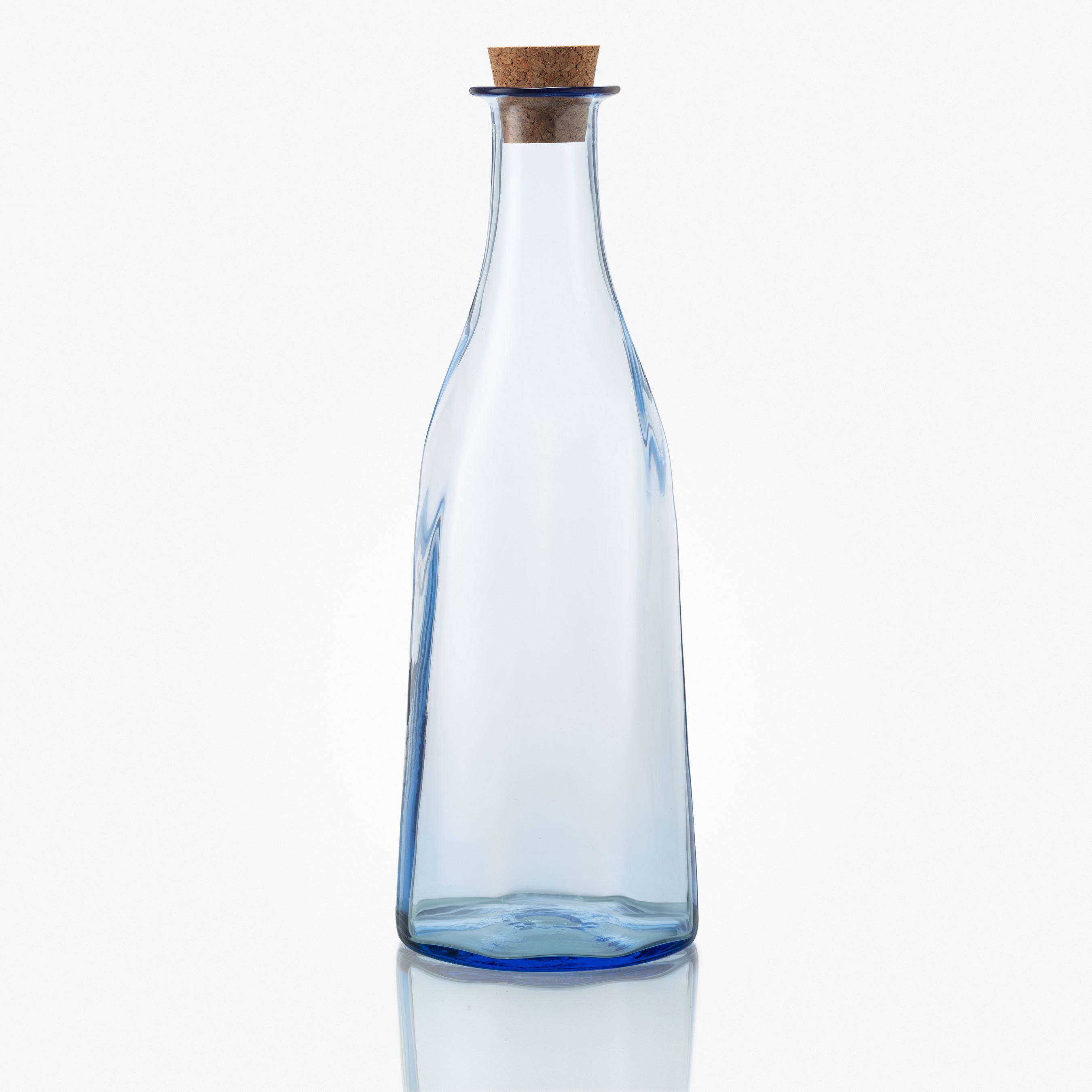 Summer Glass Flaske, Soft Blue – Baltic Sea Glass